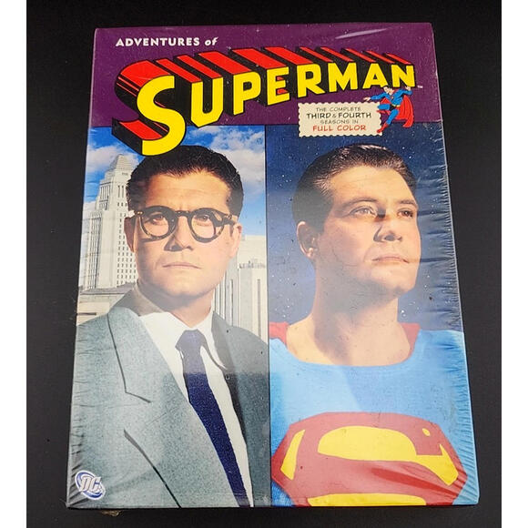Media | The Adventures Of Superman Complete 3rd 4th Seasons Dvd 206 ...